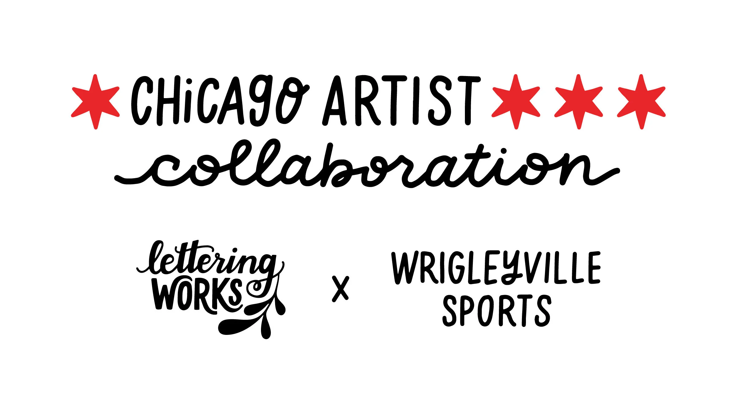 Chicago Artist Collaboration: Wrigleyville Sports x Lettering Works ...