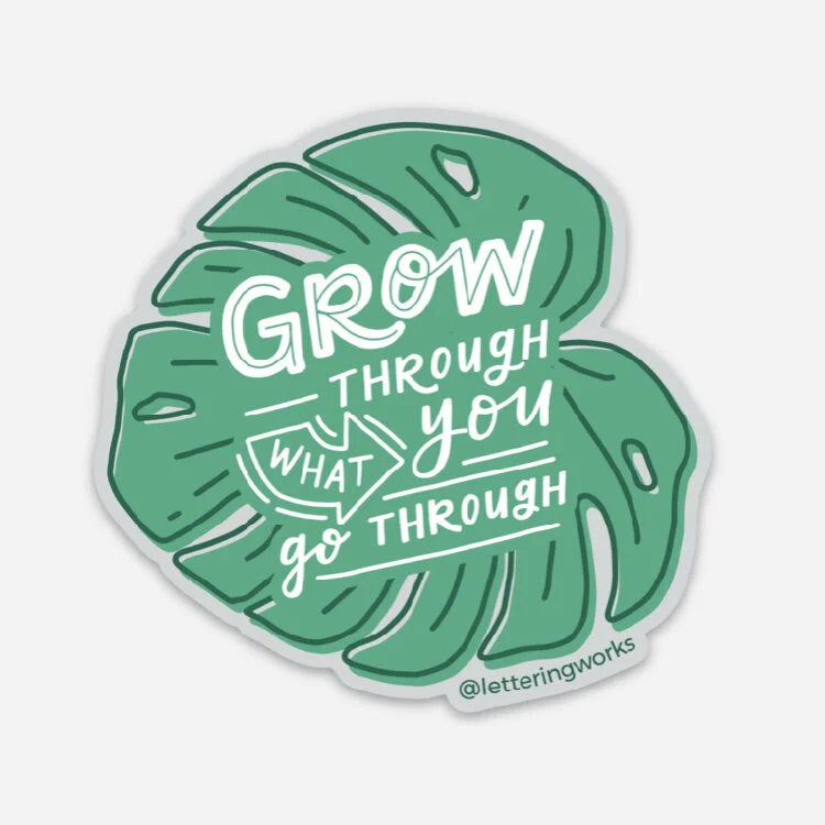 Frida Kahlo Sticker — Lettering Works