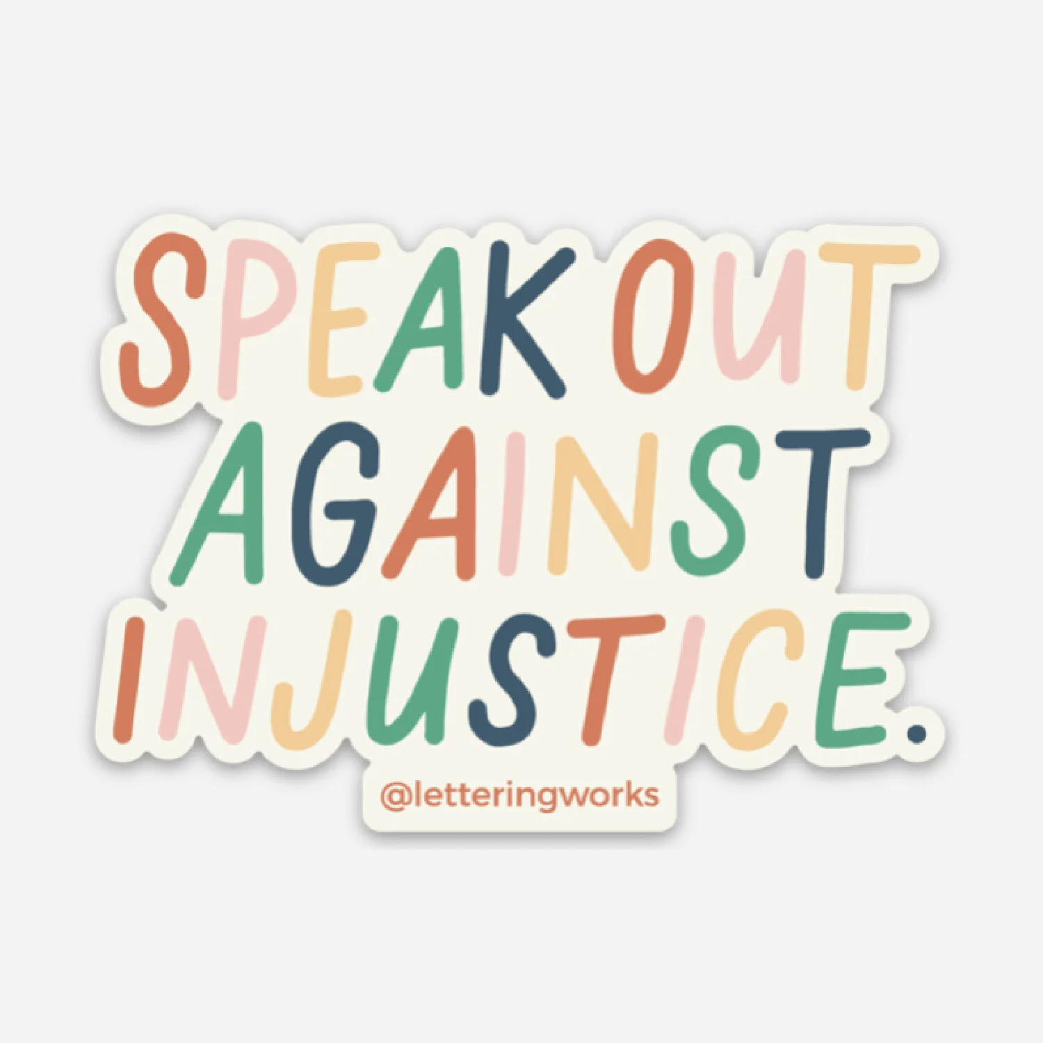 Social Justice Sticker Laptop Electronics & Accessories etna.com.pe