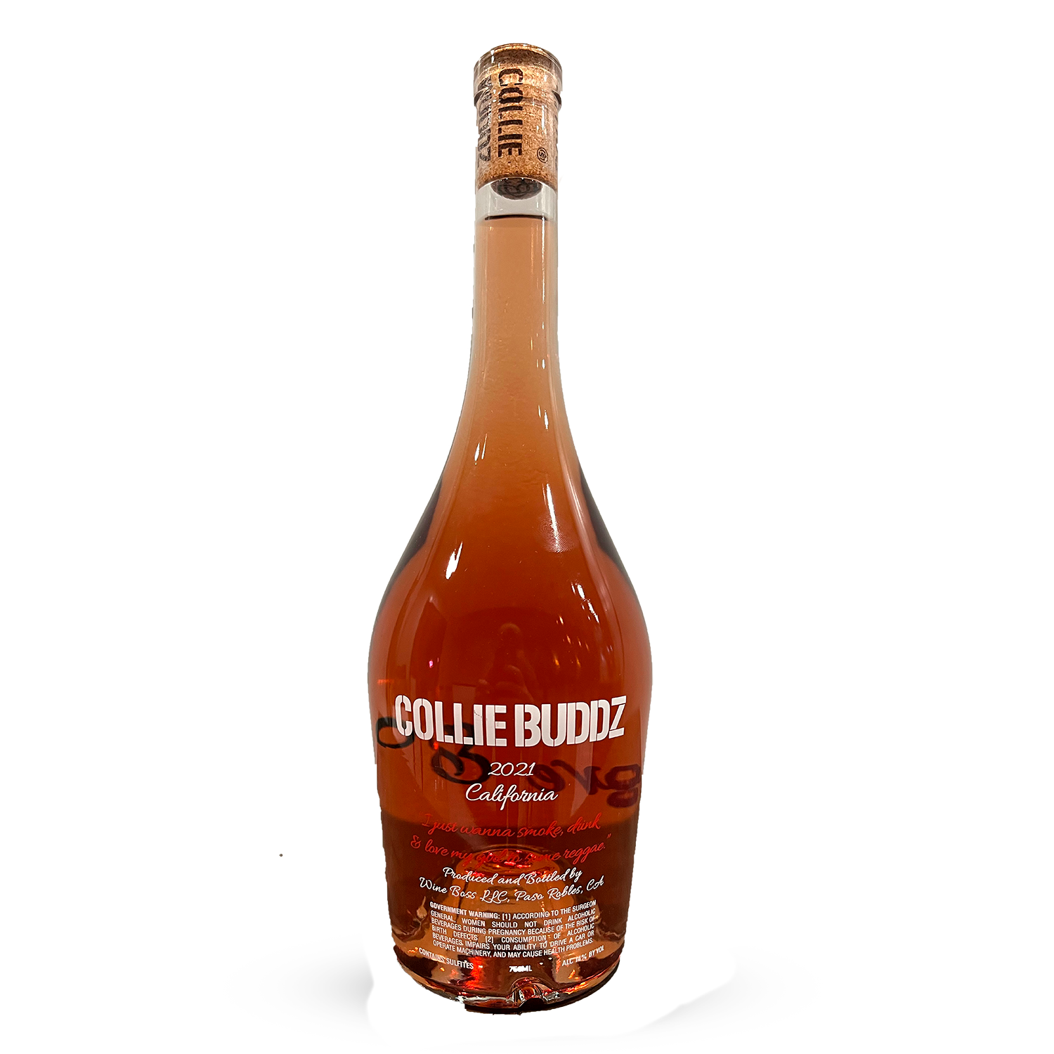 Collie Buddz 2021 "Love and Rosé" — Wine Boss Paso Robles