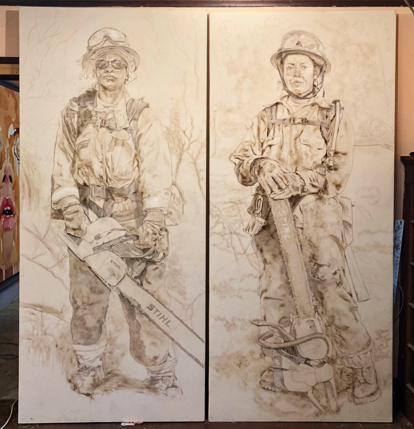 Fire Paintings — Franco Cuttica