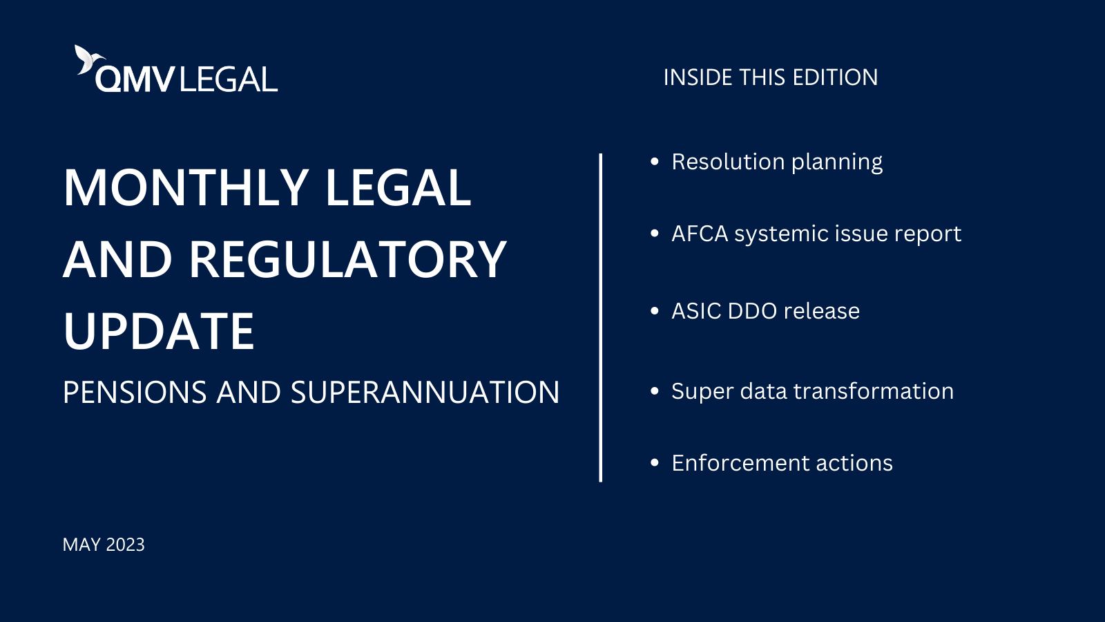 QMV - Advisory, Consulting And Technology Firm - Superannuation, Insurance, Banking, Wealth ...