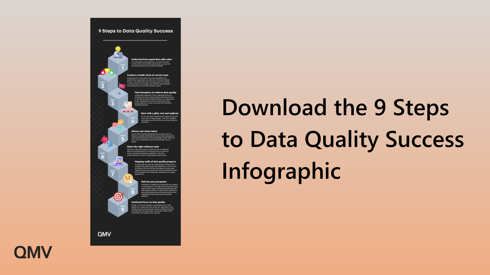 9 Steps To Achieving Data Quality Success In Your Organisation ...