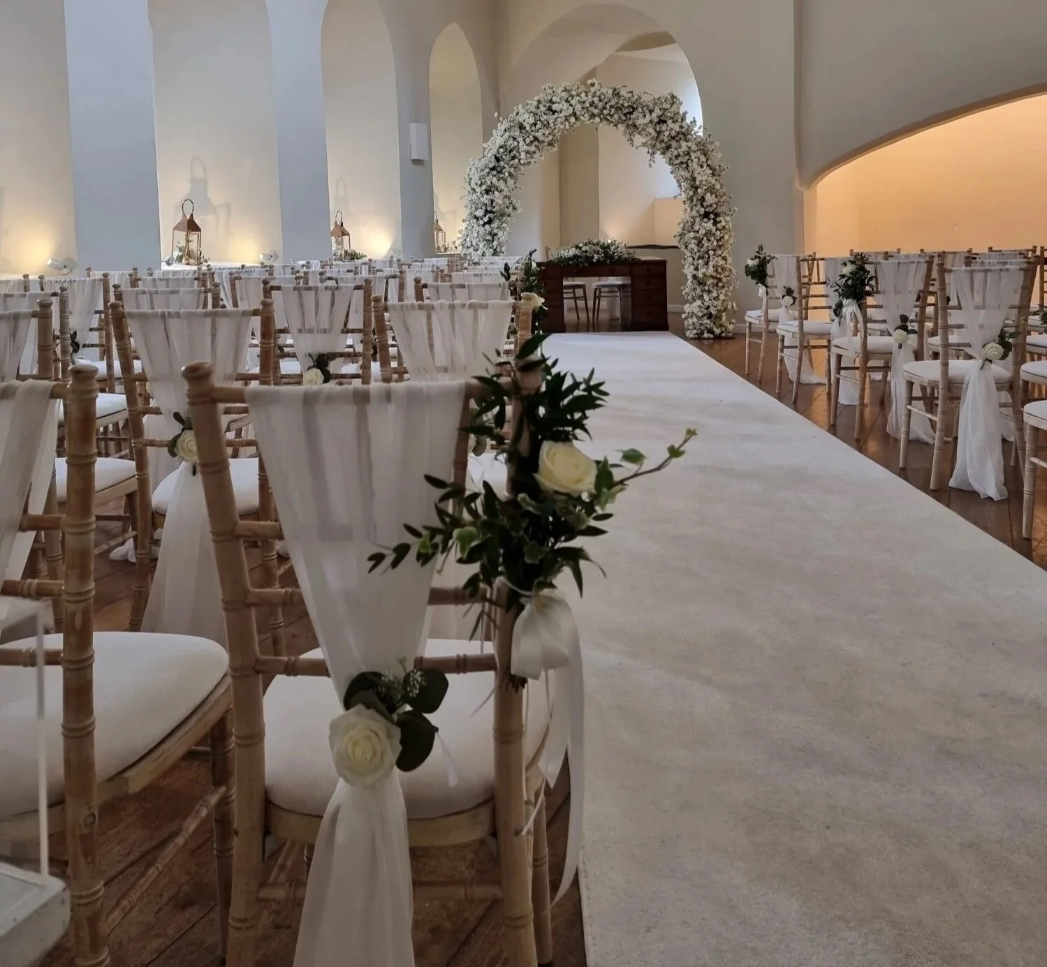 Luxury Wedding Chair Dressing Hire | Diamond Lush Events