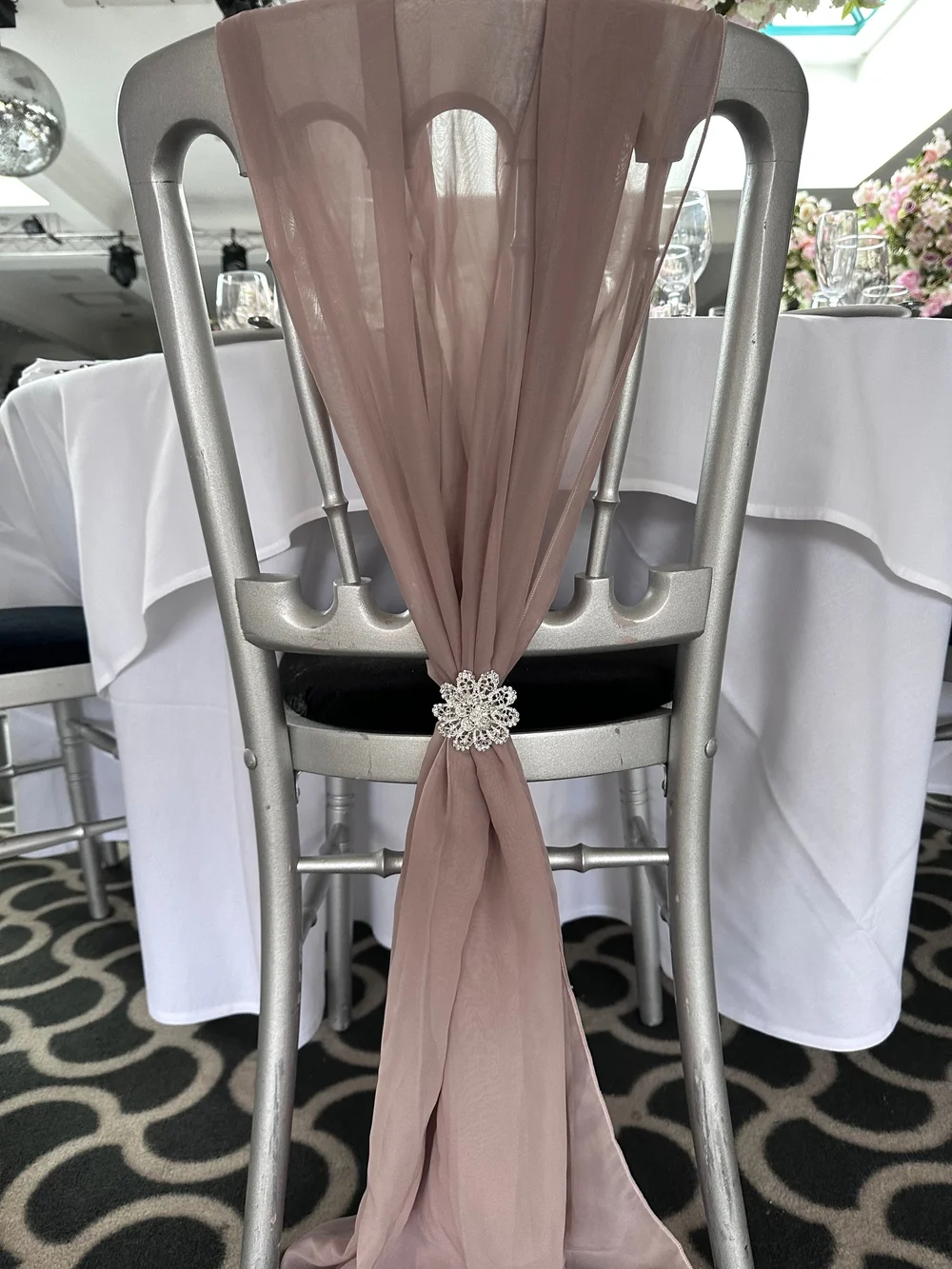 Luxury Wedding Chair Dressing Hire | Diamond Lush Events