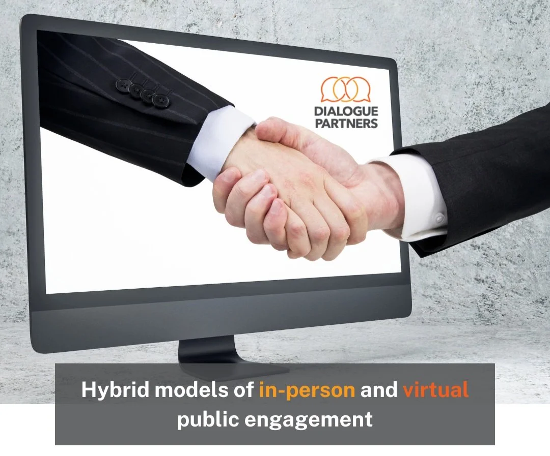Hybrid Models of In-person and Online Public Engagement — Dialogue Partners