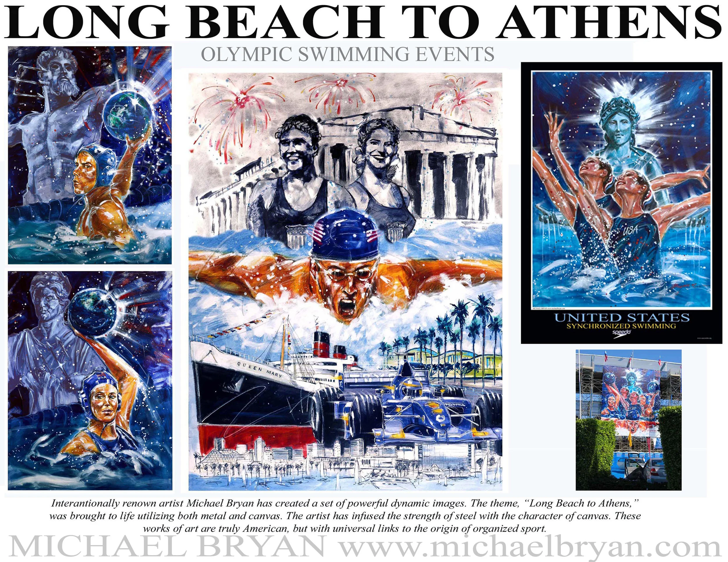 Laguna Beach, CA Artist Michael Bryan: Custom Paintings on Aluminum