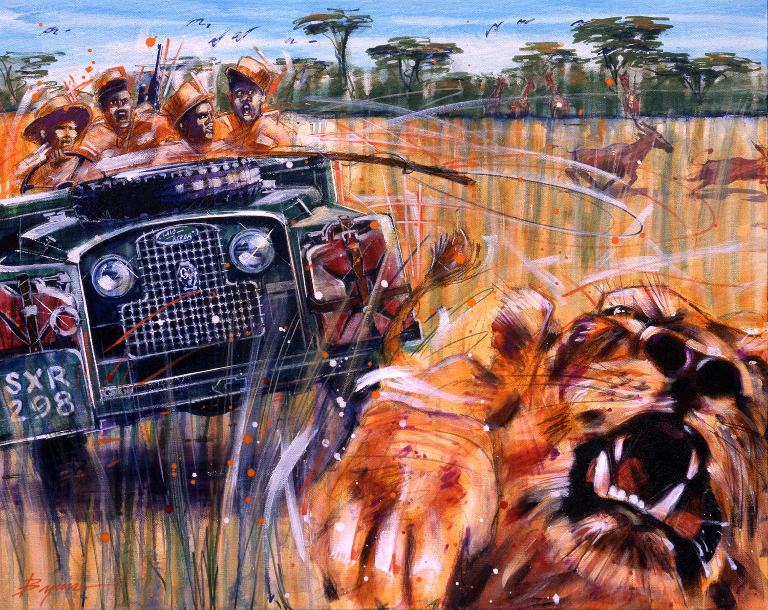 Laguna Beach, CA Artist Michael Bryan: Custom Paintings on Aluminum