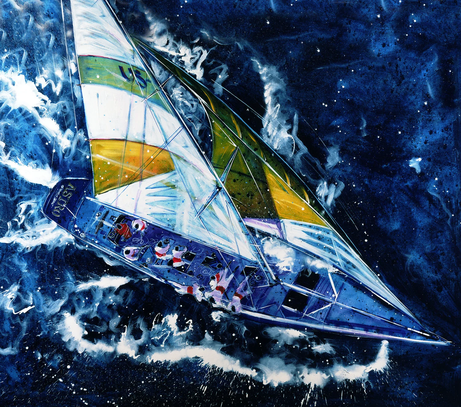 Laguna Beach, CA Artist Michael Bryan: Custom Paintings on Aluminum