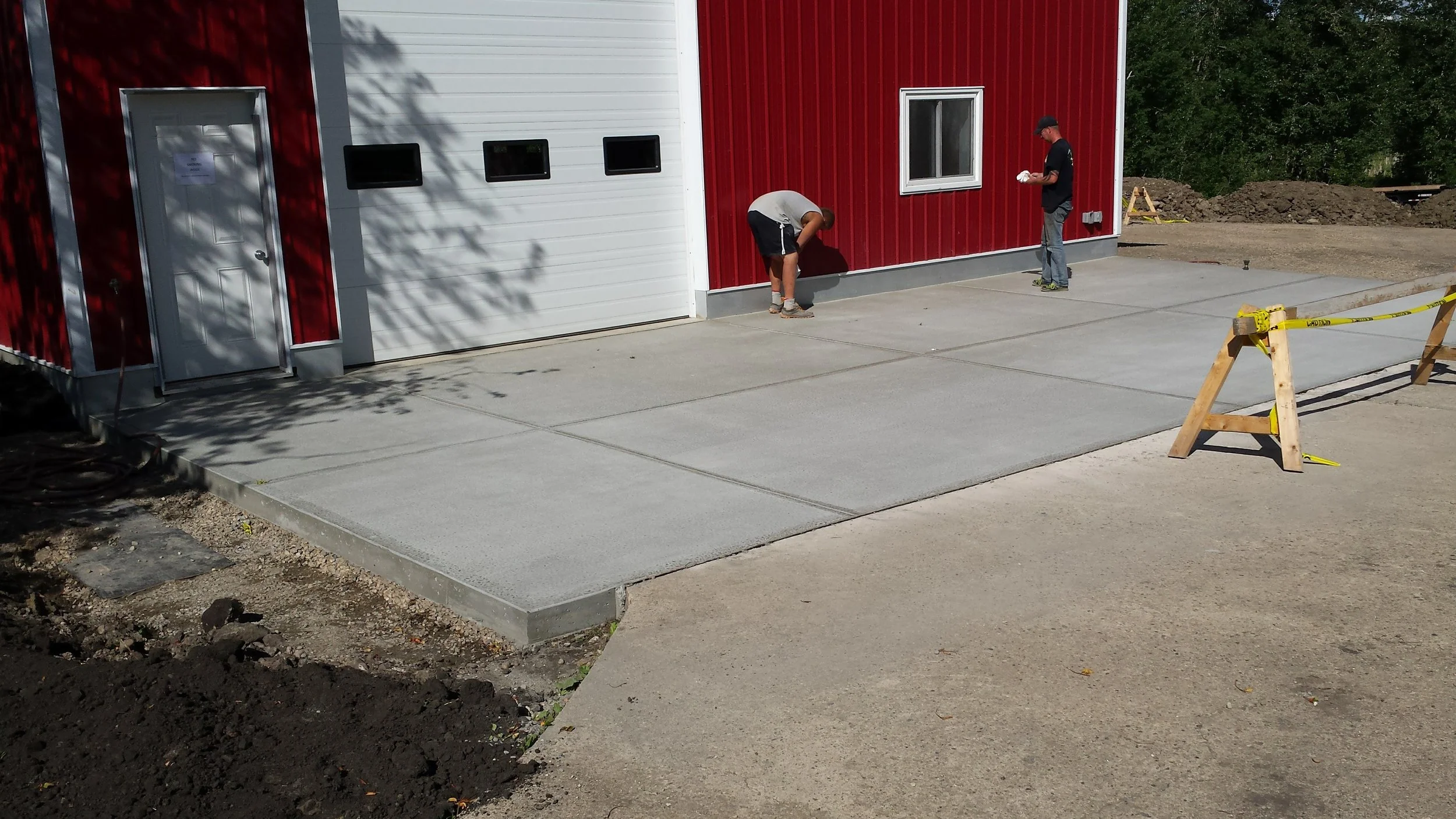 BROOM FINISH — GRANGER CONSTRUCTION LTD. CONCRETE SERVICES