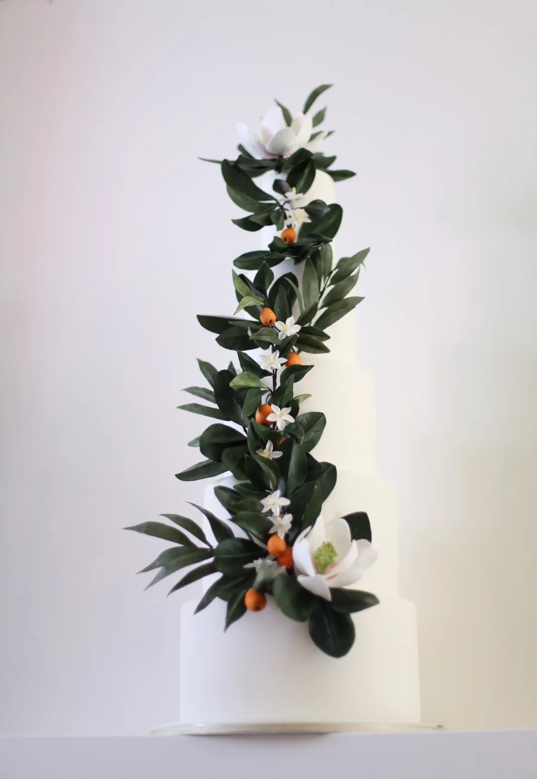 Botanical Wedding Cake — Luxury Wedding Cake Design & Sugar Art