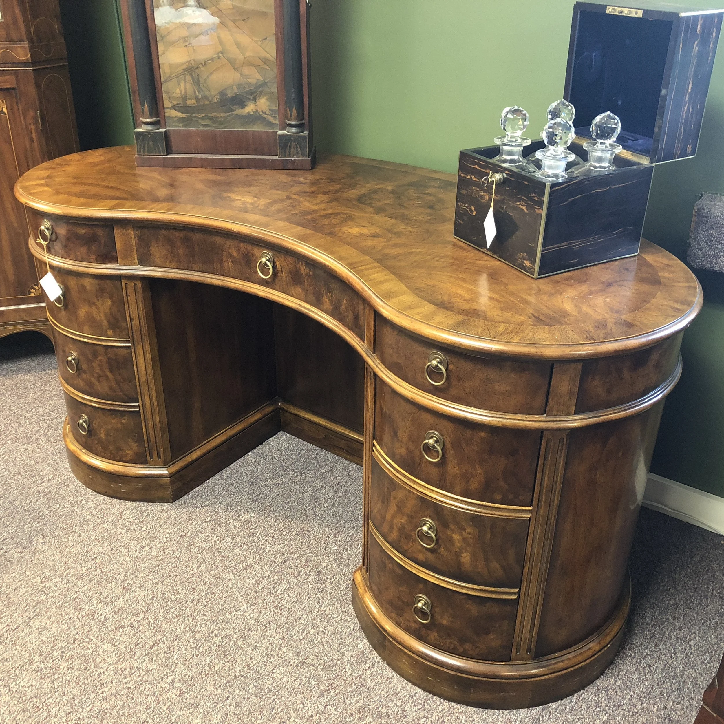 Kidney Shaped Desk Home Office