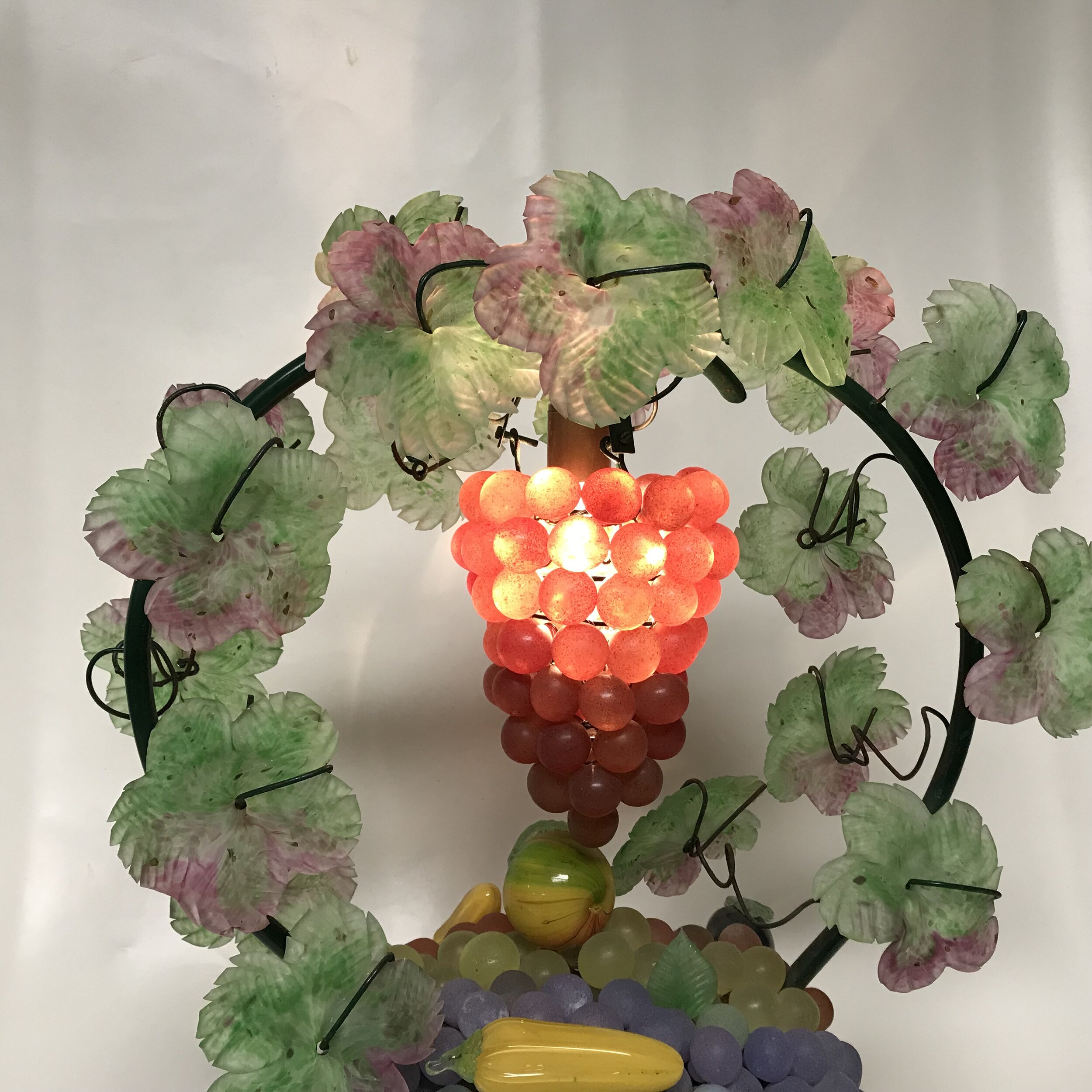 Glass Bead Grape Clusters