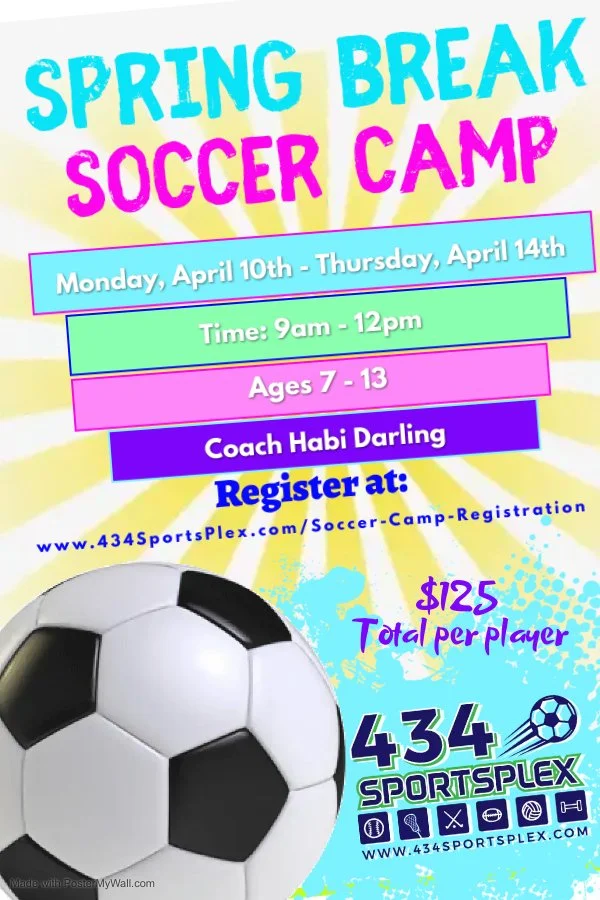 Soccer Camp Registration — 434 SportsPlex