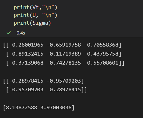 SVD Algorithm Tutorial in Python — Accel.AI