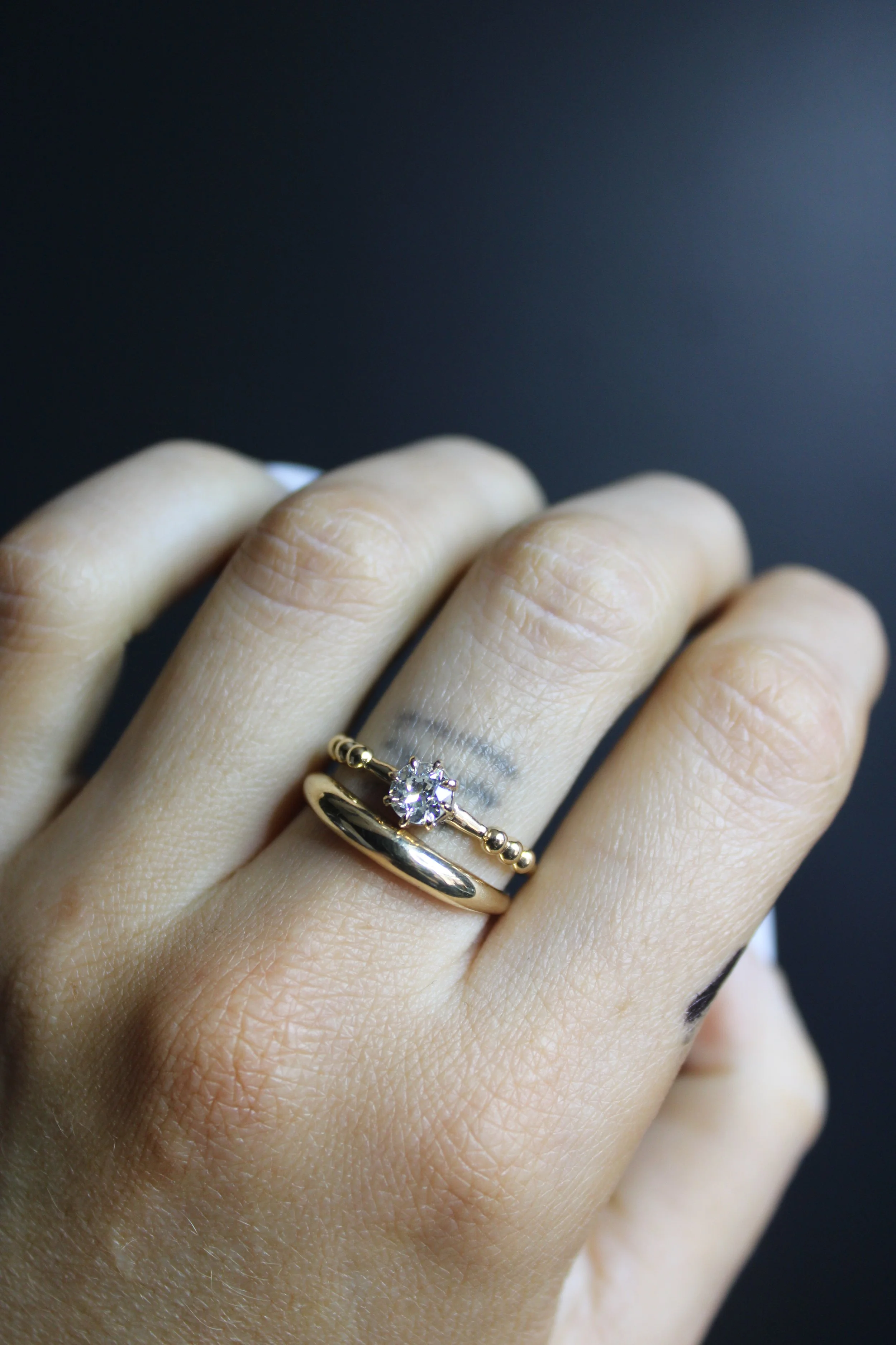 nova solitaire — BRUCE jewelry