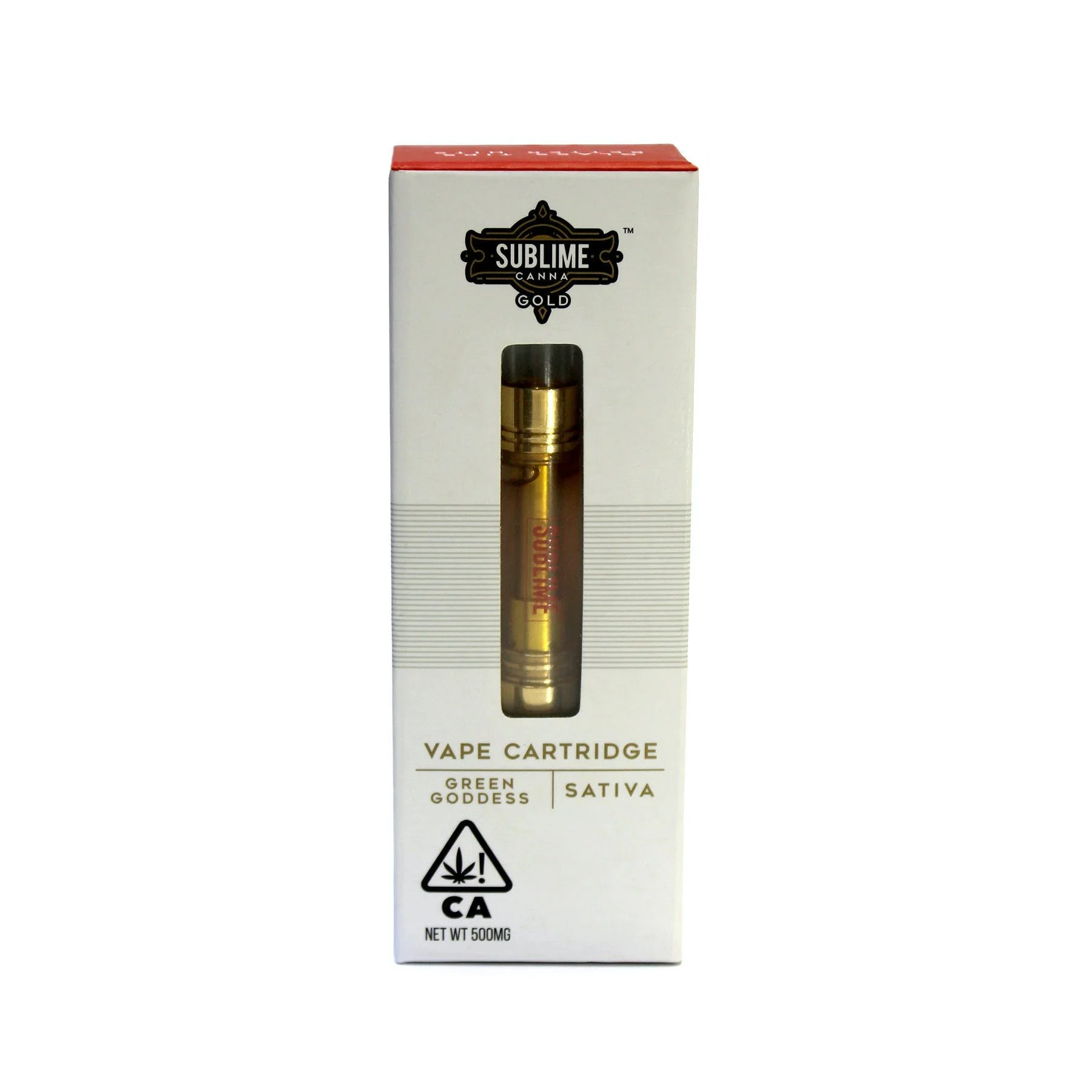 Sublime Gold Cartridge Tokyo (Green Goddess) 0.5g — MYSTIC HERBAL CARE