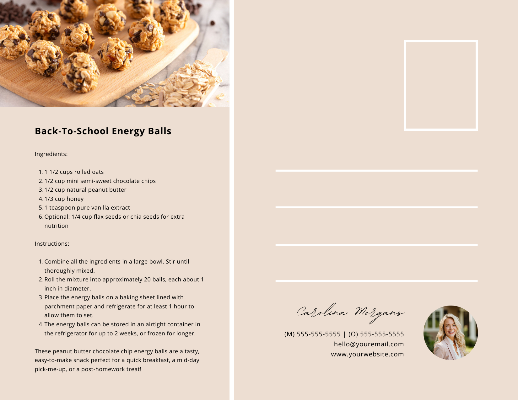 Monthly Postcard Mailer — Ladies of Real Estate