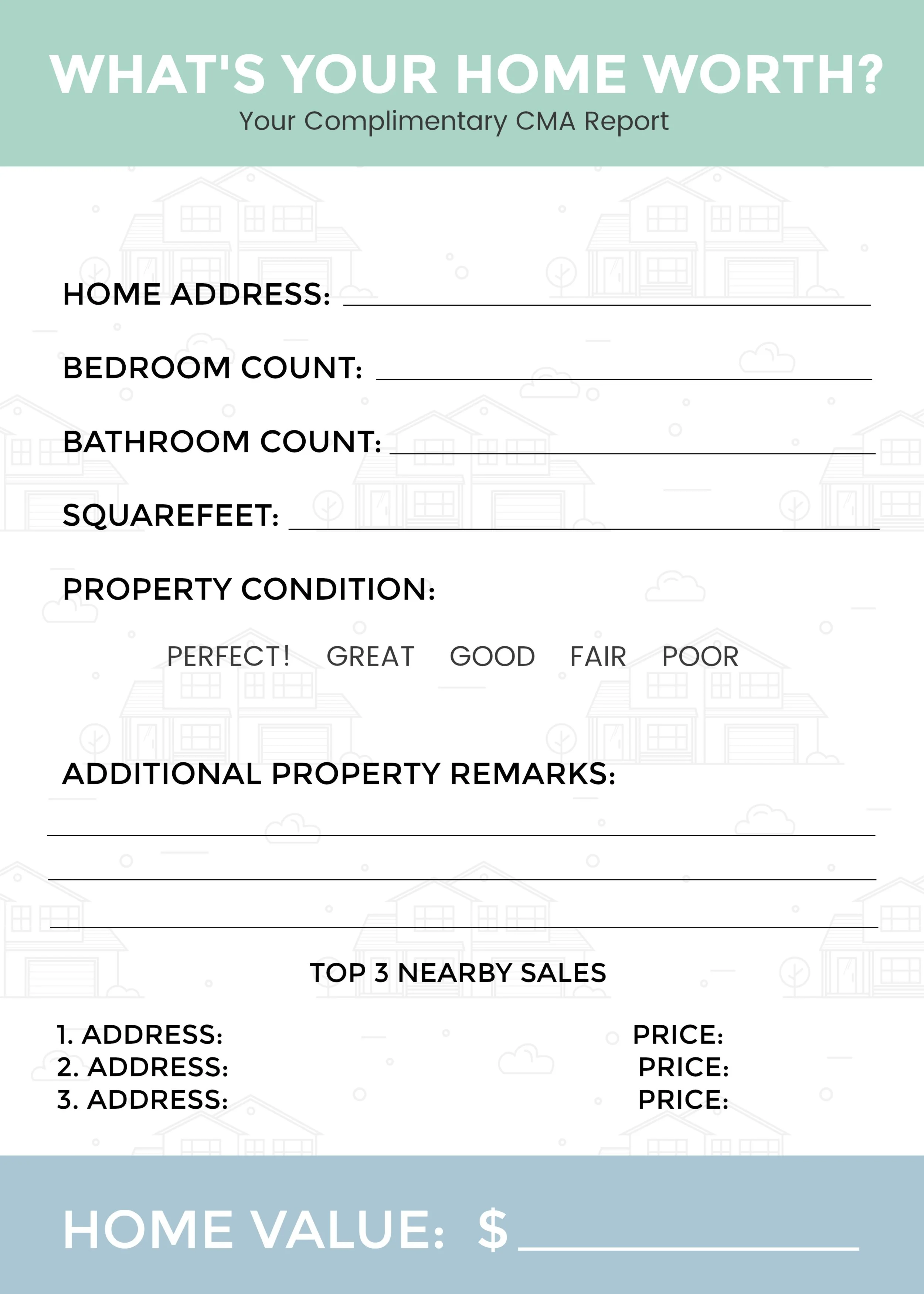 CMA report — Ladies of Real Estate