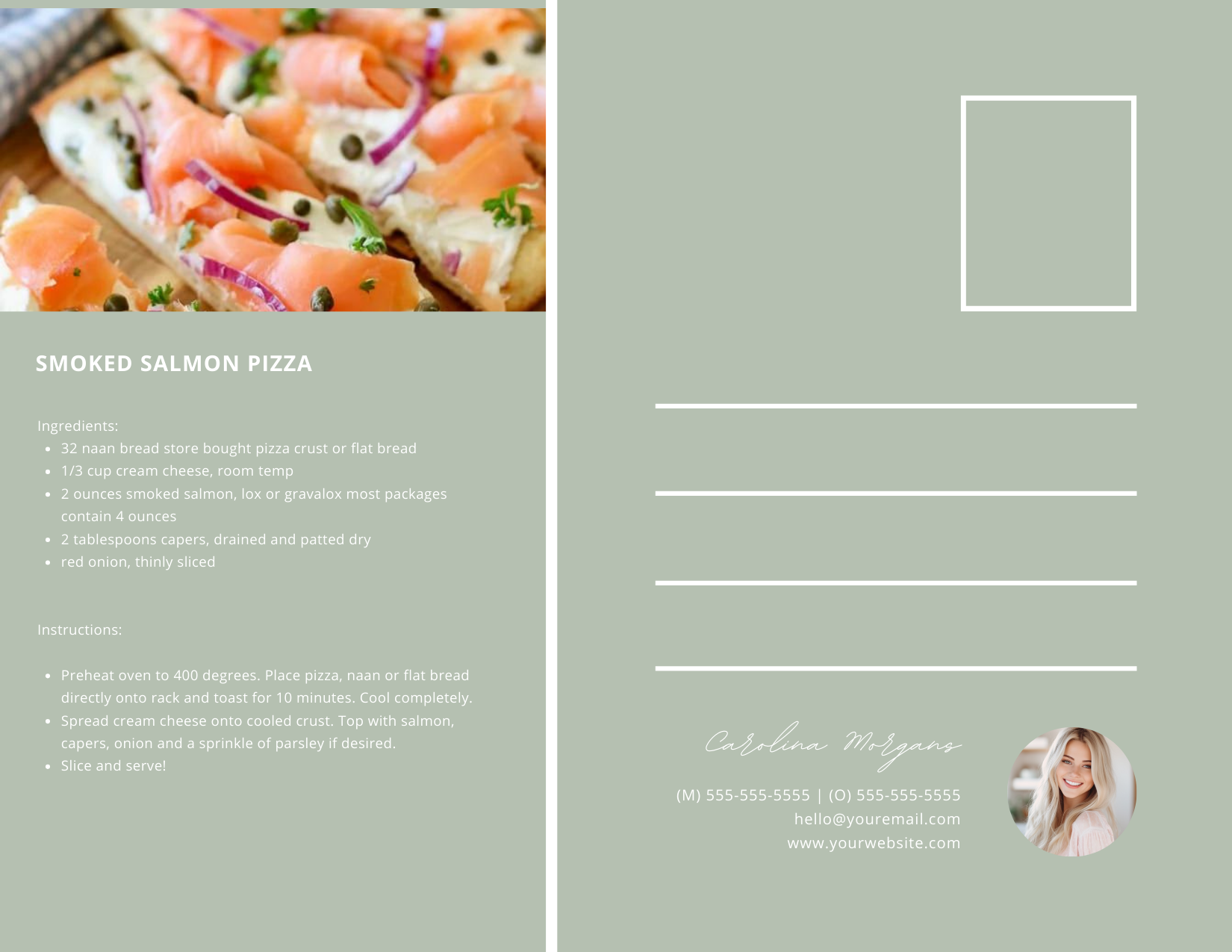 Monthly Postcard Mailer — Ladies of Real Estate