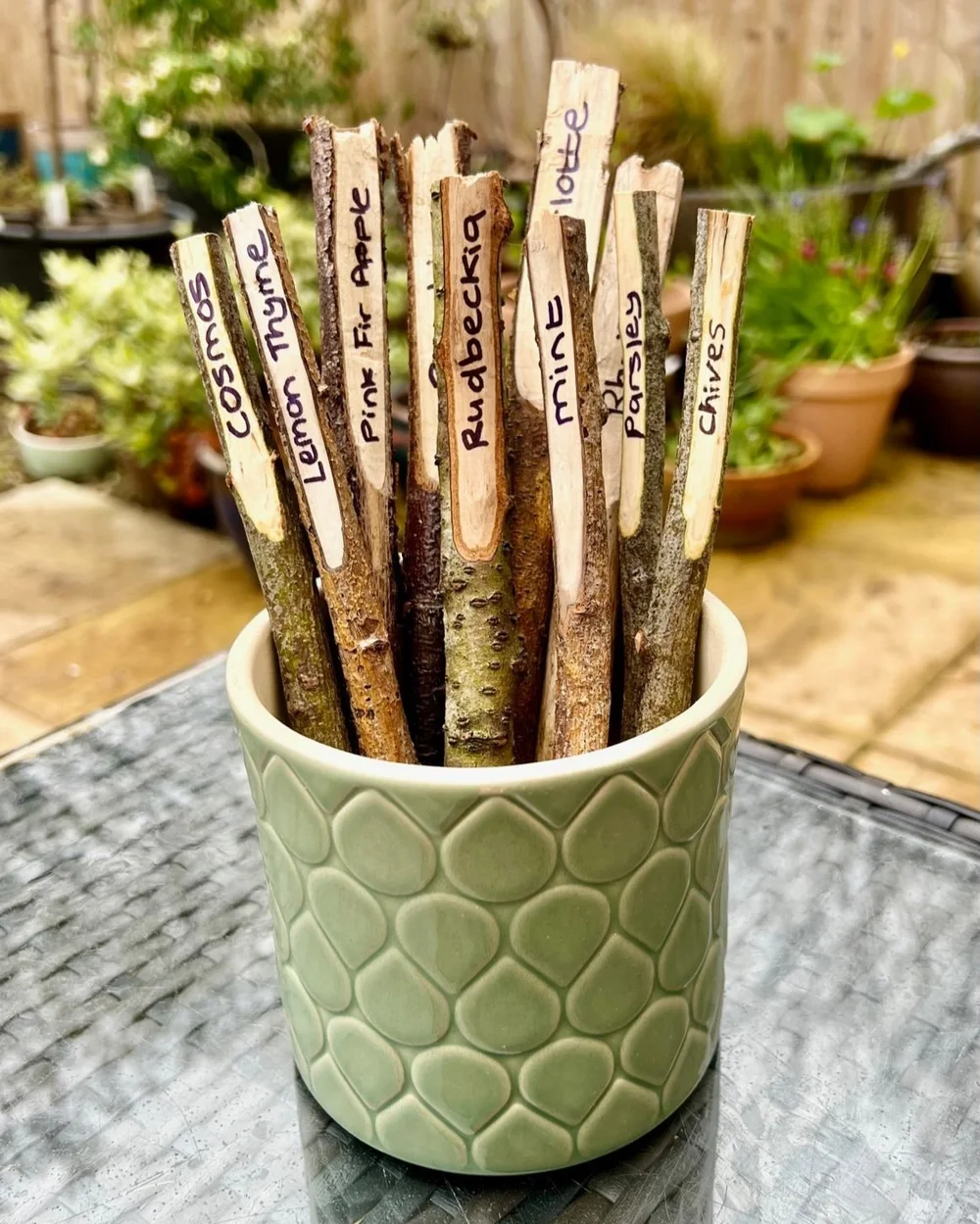 Stick plant markers - Mud & Bloom