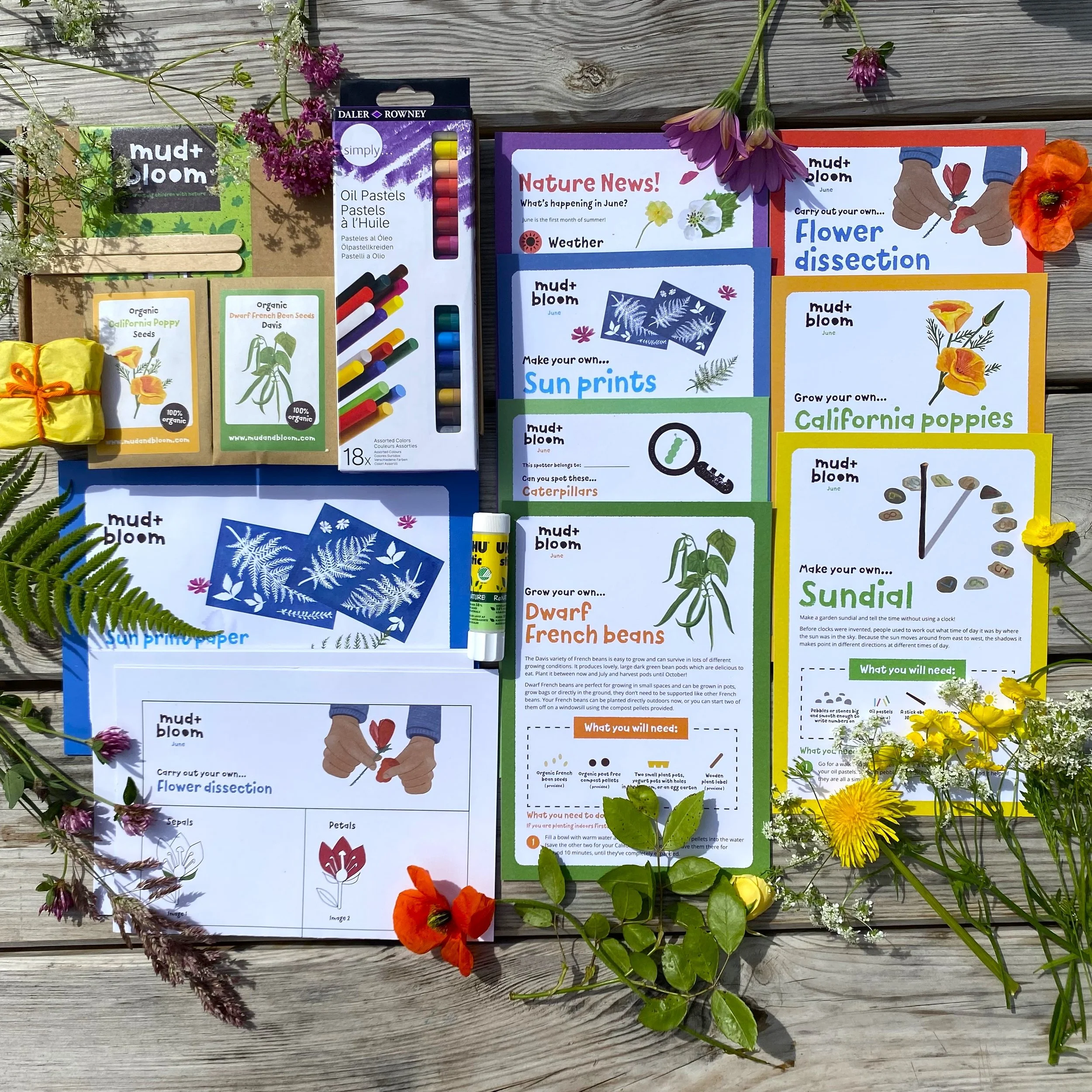 Buy our previous months' Mud & Bloom boxes