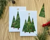Make nature printed Christmas cards - Mud & Bloom