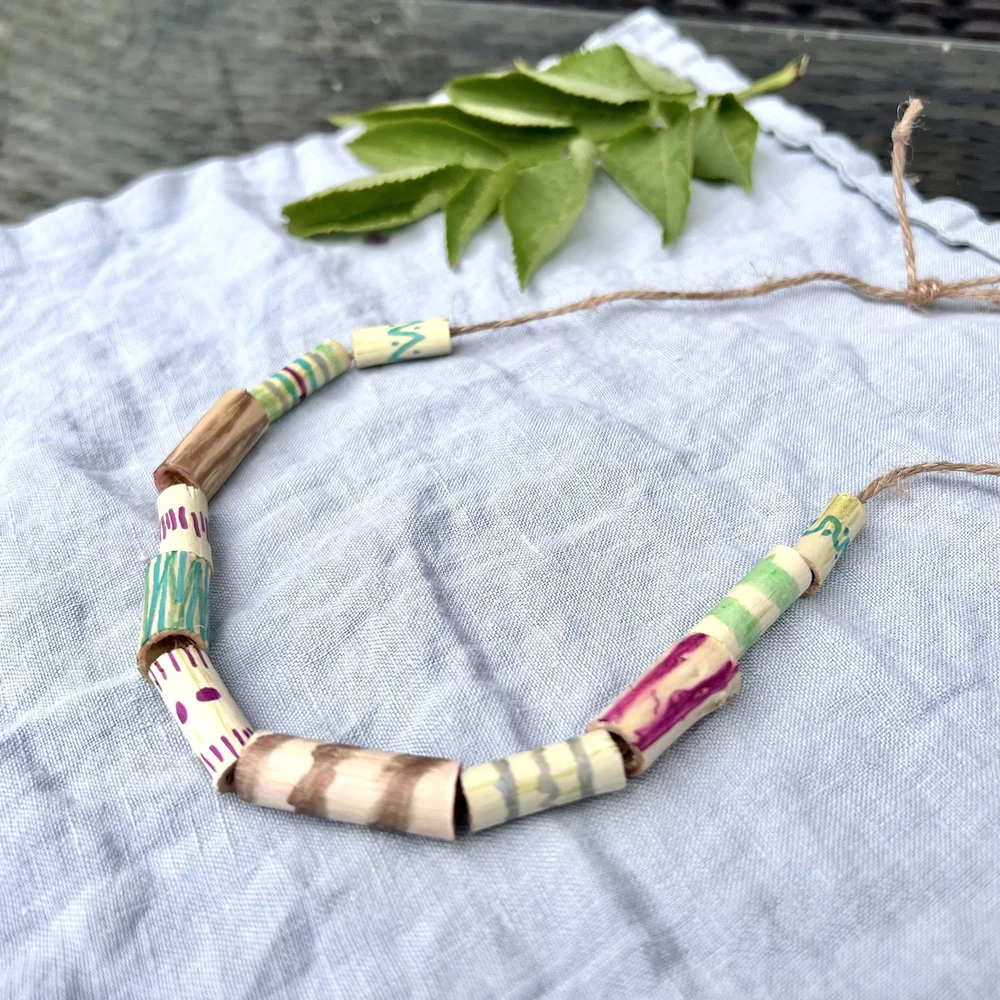 Make Elder beads - Mud & Bloom