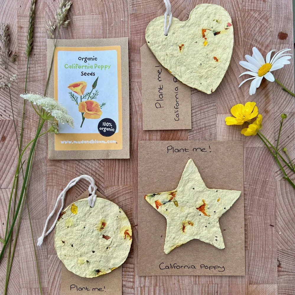 Plantable seed tags - Mud & Bloom