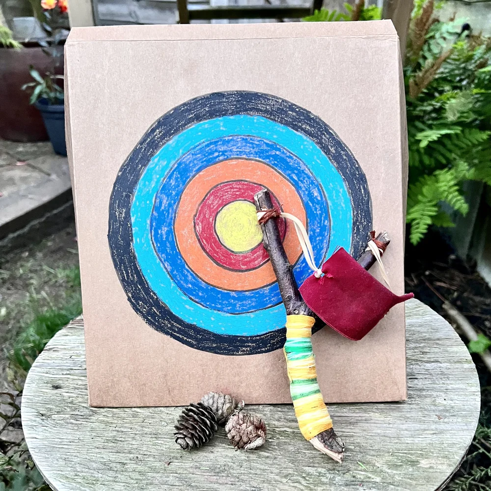 Make your own stick slingshot - Mud & Bloom