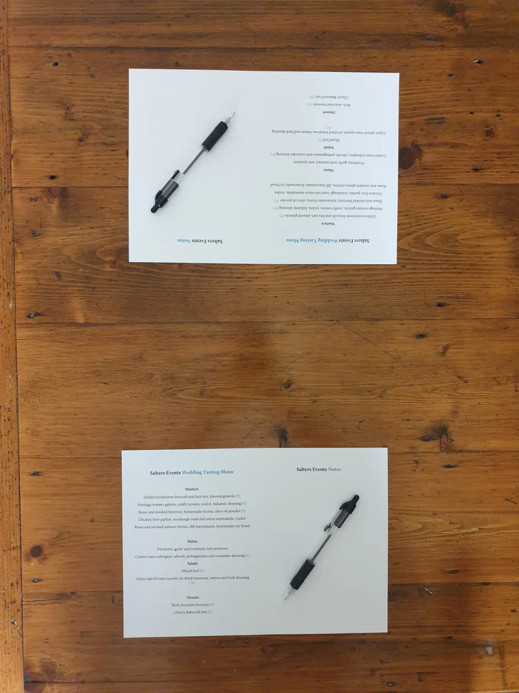 Everything You Need to Know About Your Wedding Food Tasting — Salters ...