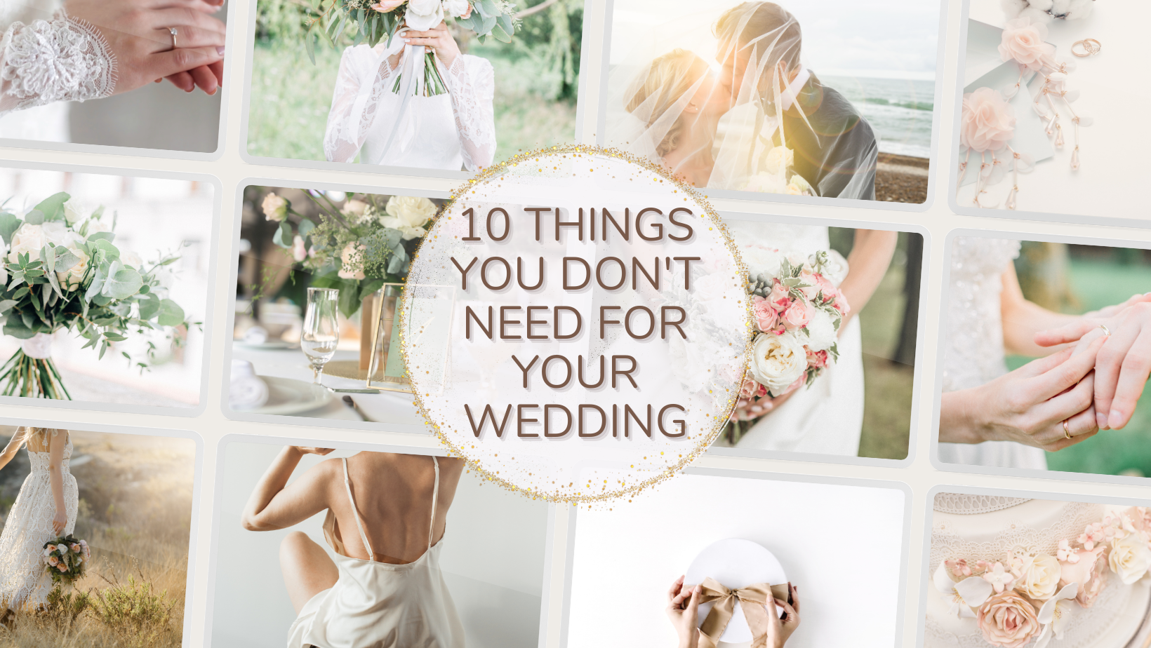 Everything needed for a wedding 60 photos - Astyledwedding.com