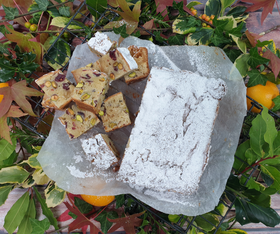 Pistachio, cranberry and orange stollen recipe — Salters Events