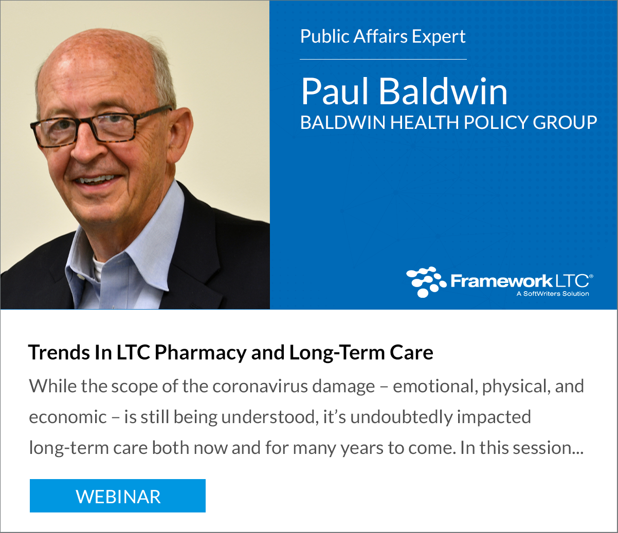 Webinars — FrameworkLTC Pharmacy Software Platform