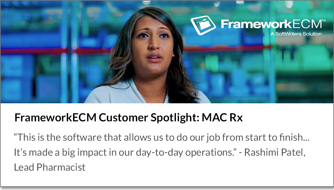 FrameworkECM — FrameworkLTC Pharmacy Software Platform