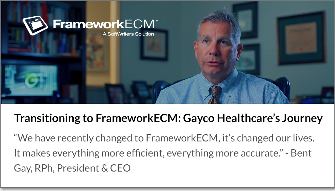 FrameworkECM — FrameworkLTC Pharmacy Software Platform