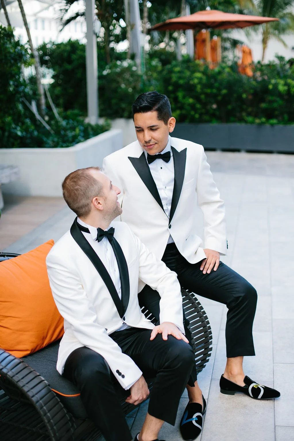 Modern Gay Wedding in the Heart of Brickell — Blue Orchid Events & Design