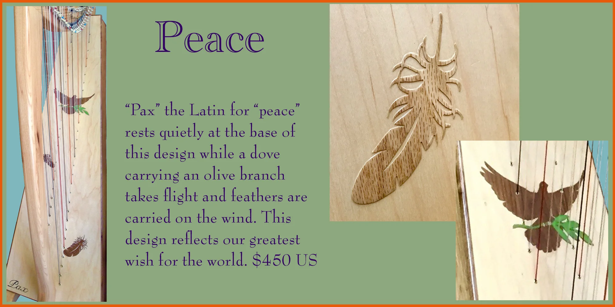 Rees Harps Ornamentation — Rees Harps Inc.