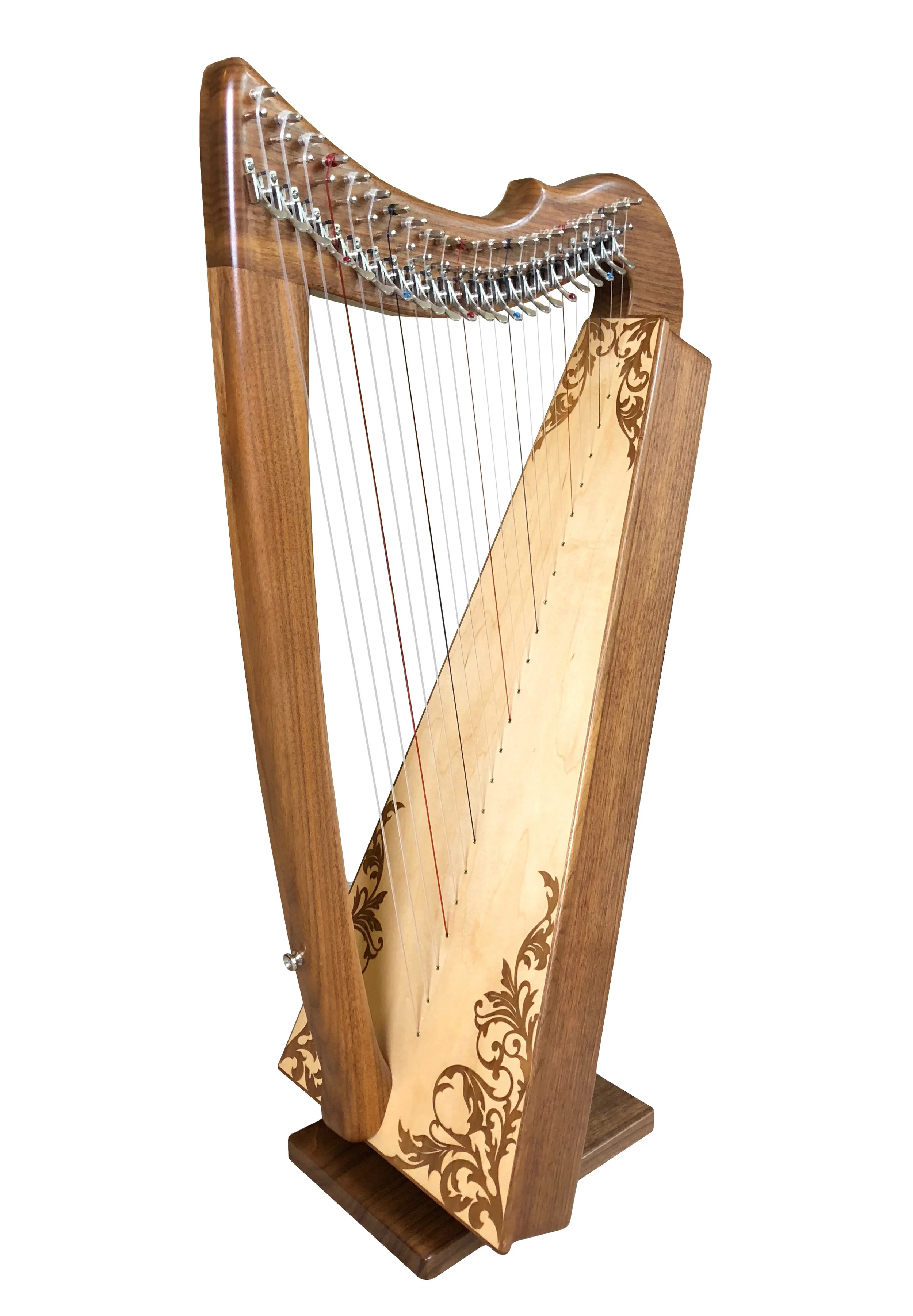 Rees Morgan Meghan 27-String Concert Lever Harp — Rees Harps Inc.