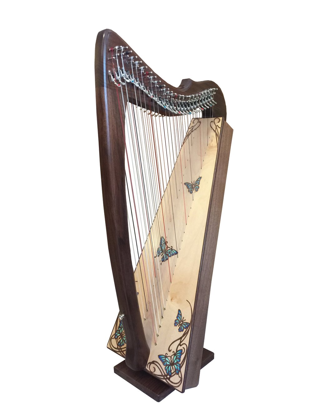 Rees Concert Lever Double Harps — Rees Harps Inc.
