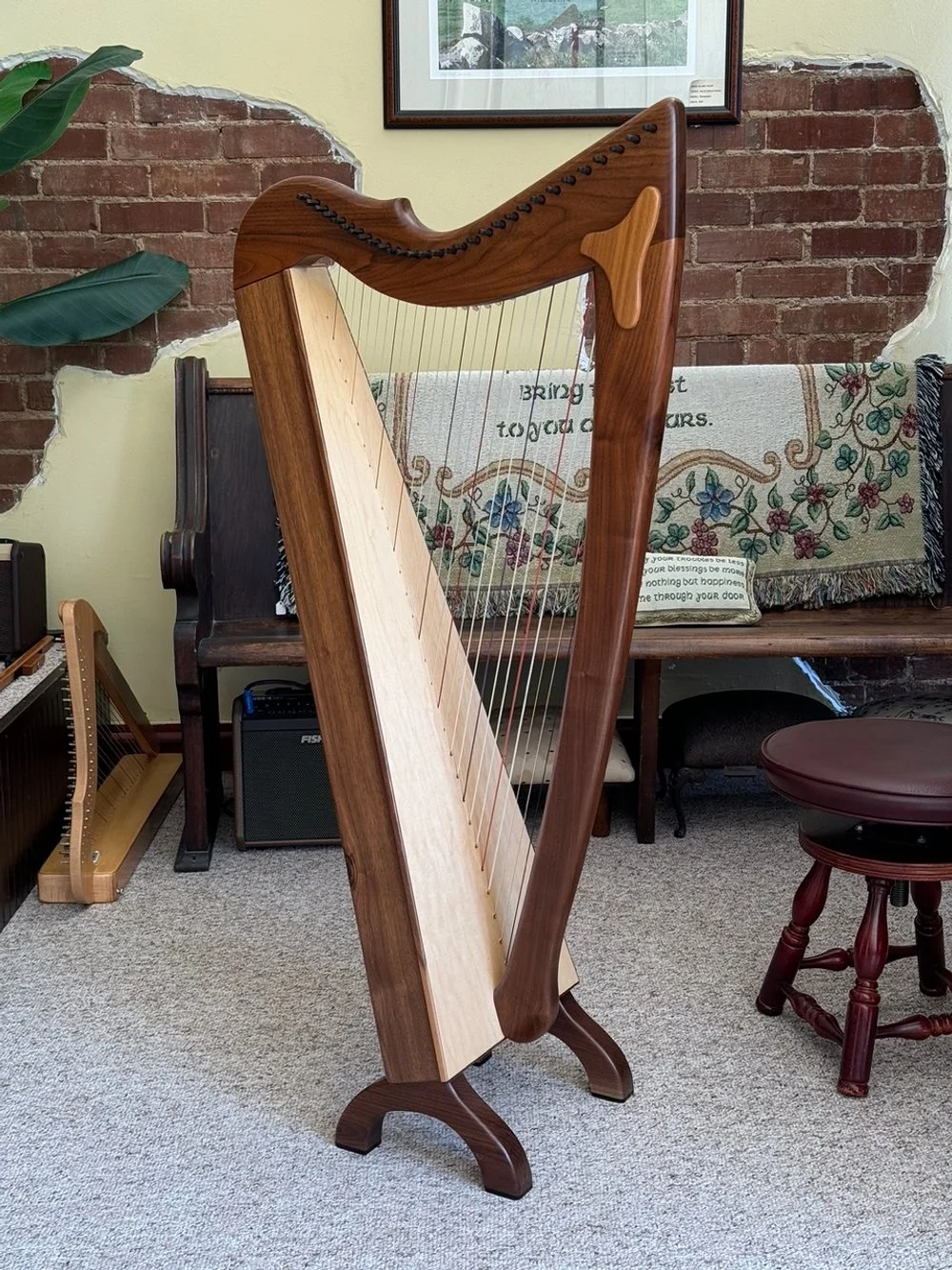 Rees Shaylee 30-String Harp Concert Lever Harp — Rees Harps Inc.