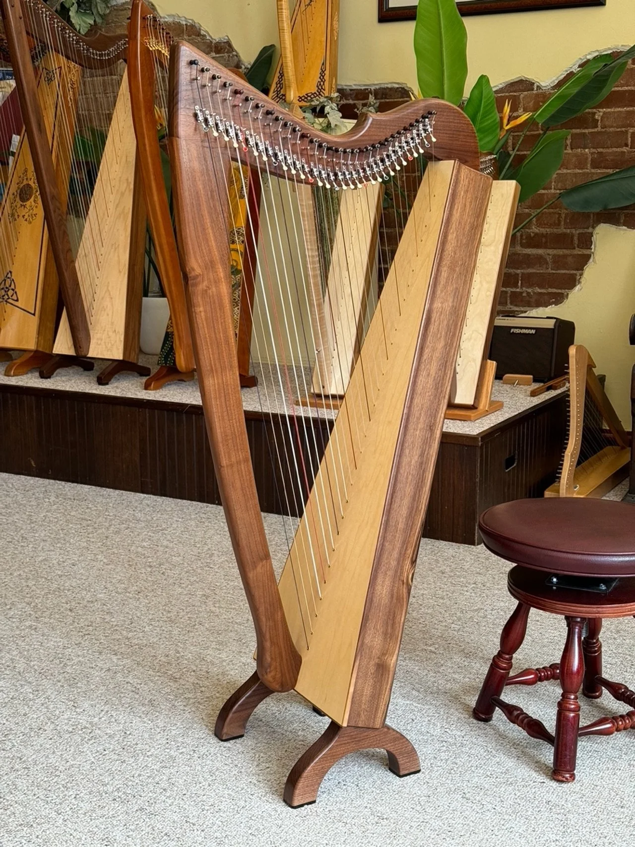 Rees Shaylee 30-String Harp Concert Lever Harp — Rees Harps Inc.