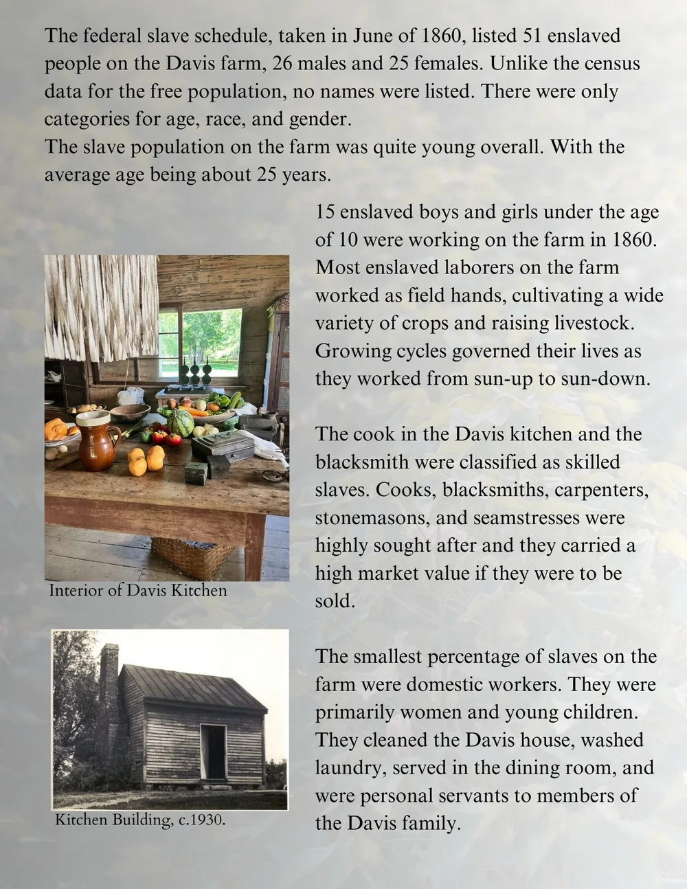 The Davis Farm — The Historic Sam Davis Home and Museum: A Nonprofit ...