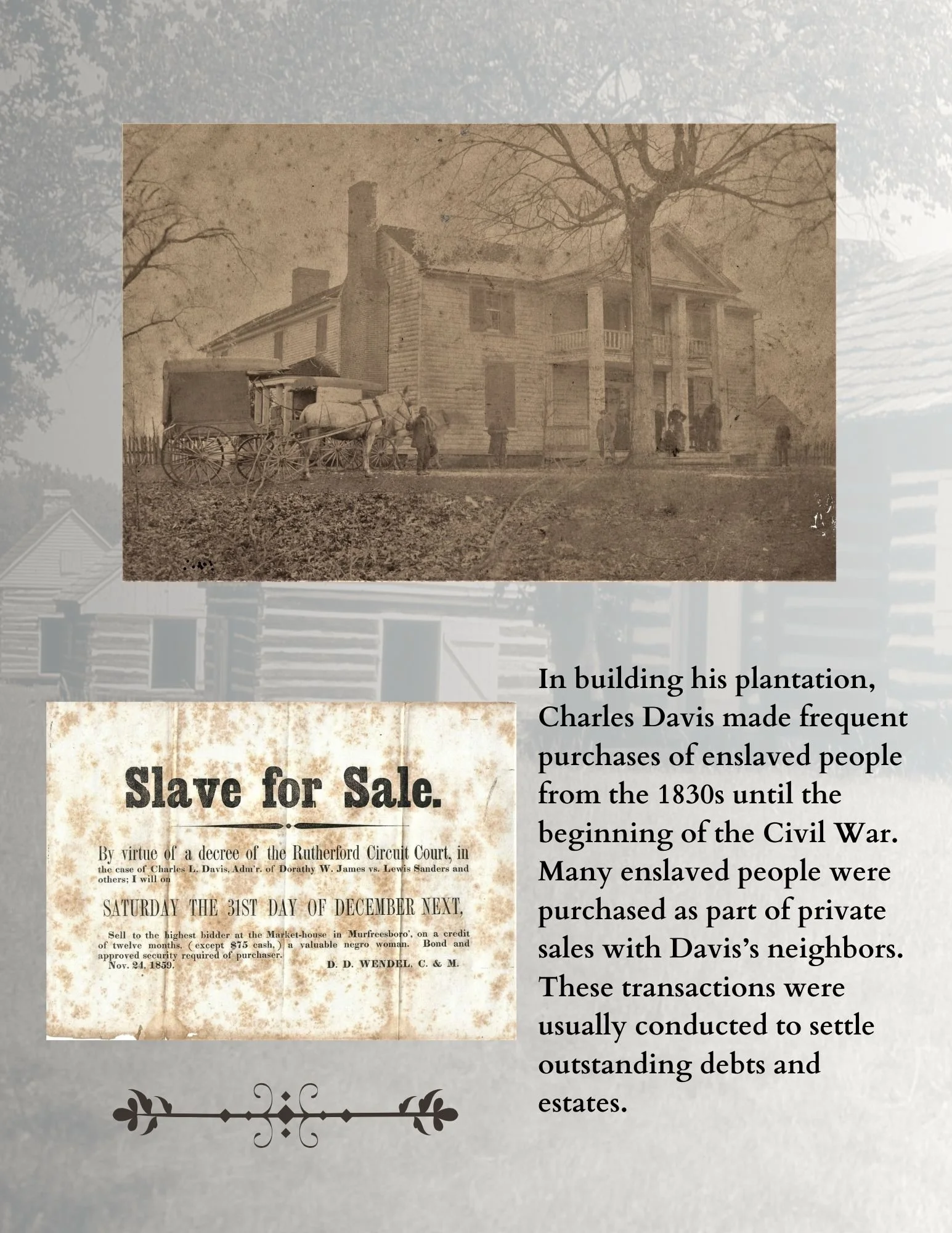 The Davis Farm — The Historic Sam Davis Home and Museum: A Nonprofit ...