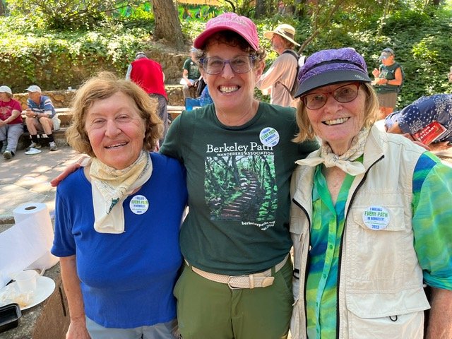 Walkers awarded “I Walked Every Path in Berkeley in 2023” pins at 25th ...