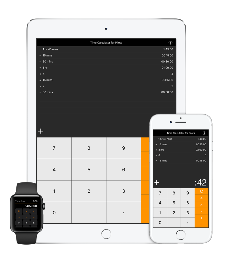 Time Calculator For Pilots — Aviation Mobile Apps, LLC.