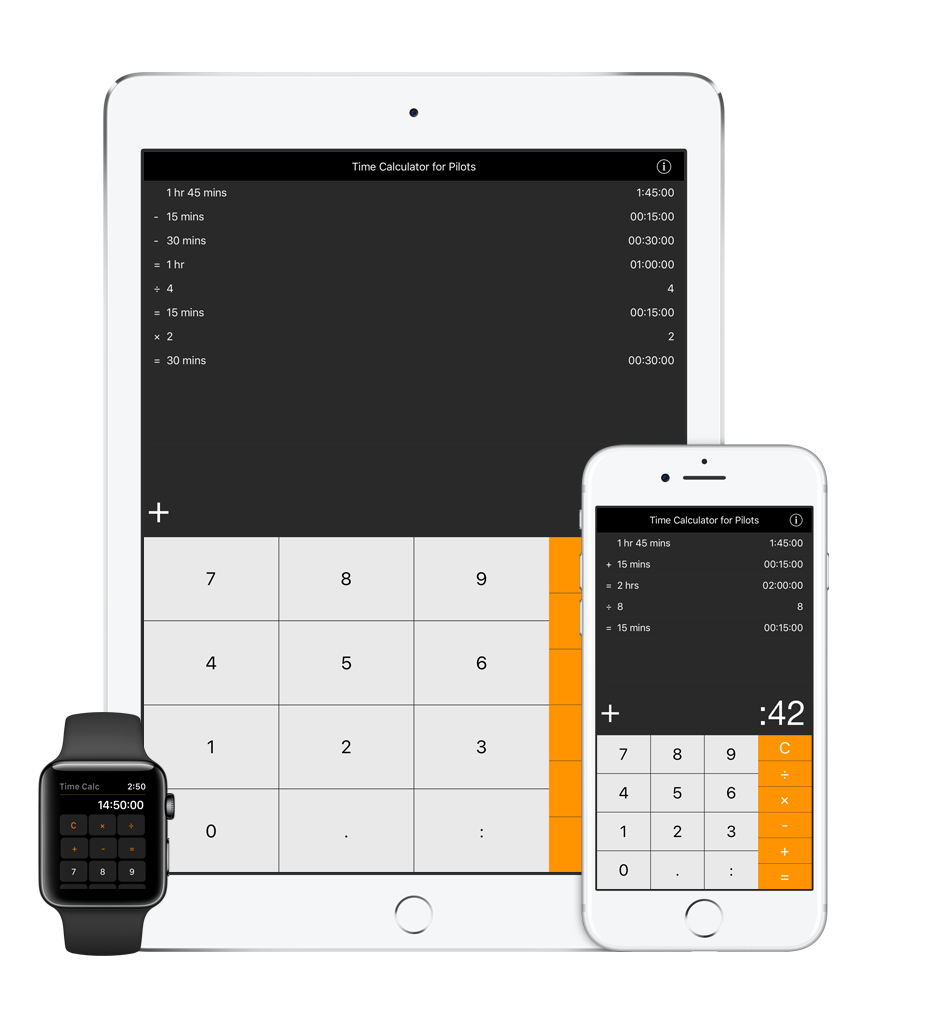 Time Calculator For Pilots — Aviation Mobile Apps, LLC.