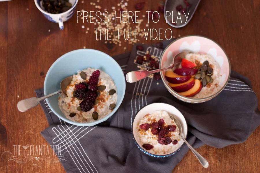 GOLDILOCKS'S RAW VEGAN PORRIDGE (V+, R, GF, NF, V, CHF) — a vegan food ...