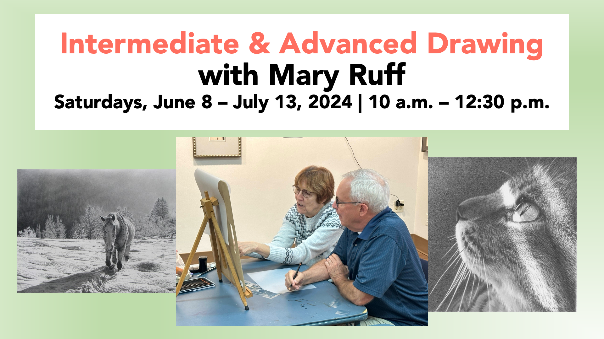 Hone Your Drawing Skills with Artist and Teacher Mary Ruff — FACNRV