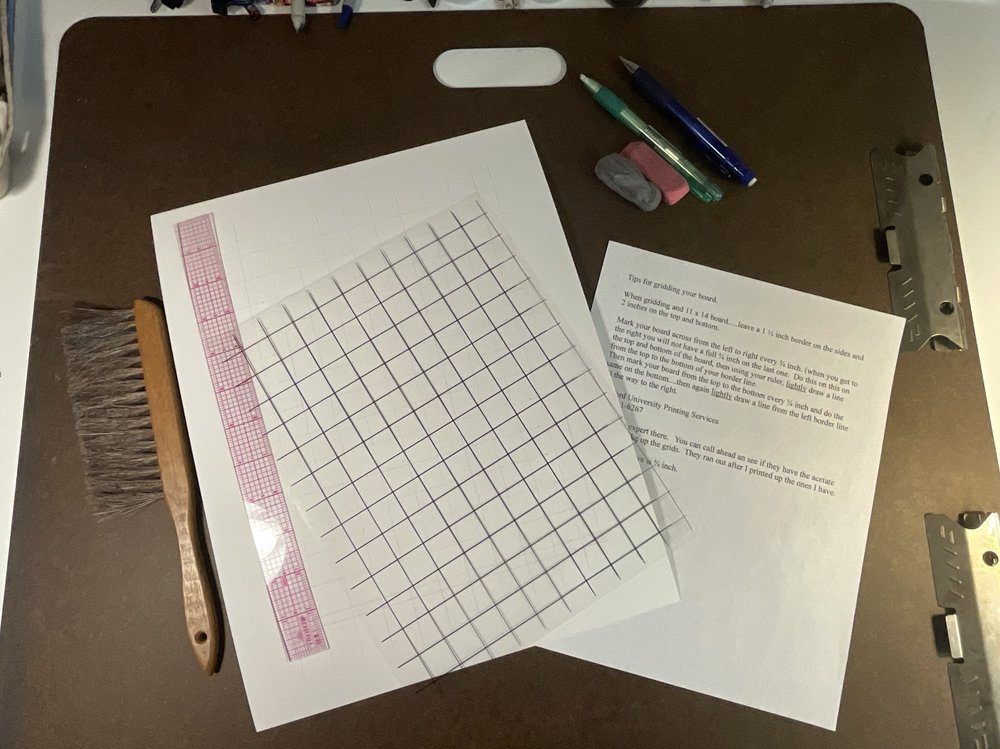How to Create Accurate Line Drawings Using a Grid — FACNRV